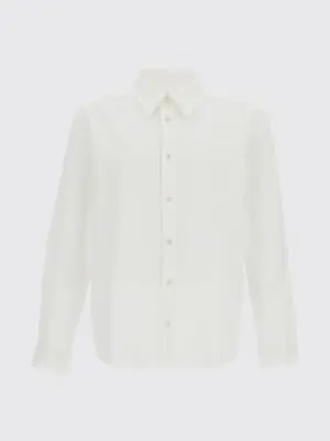 A.p.c. Long Sleeve Collared Shirt With Pocket