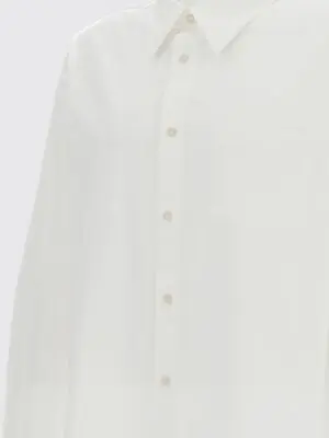 A.p.c. Long Sleeve Collared Shirt With Pocket