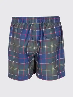 Barbour Plaid Swim Shorts - Green