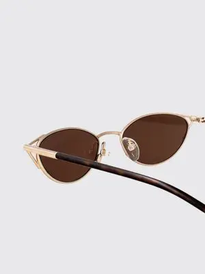Alexander McQueen Acetate And Metal Cat Eye Sunglasses - Gold