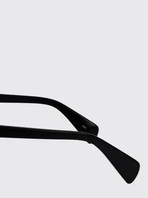 Alexander McQueen Square Acetate Sunglasses With Engraved Logo - Black