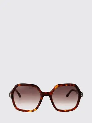 Isabel Marant Étoile Acetate Tortoiseshell Pattern Sunglasses - Brown