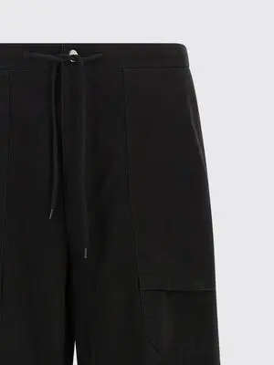 ENTIRE STUDIOS Cotton Drawstring Trousers - Black 1