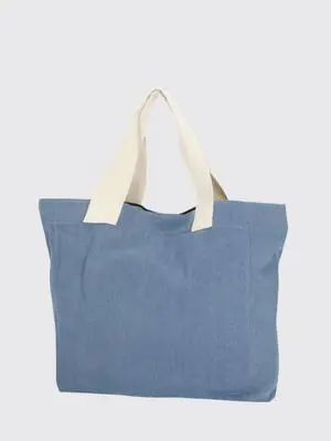 Barbour Emily Cotton Denim Tote Bag With Embroidered Logo - Blue