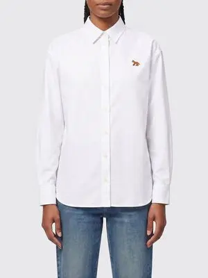 Maison Kitsuné Embroidered Fox Shirt