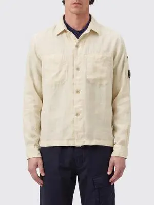 C.P. COMPANY Long Sleeve Shirt With Two Pockets - Beige