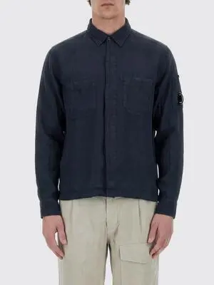 C.P. COMPANY C.P. Company Long Sleeve Shirt With Two Pockets Blue