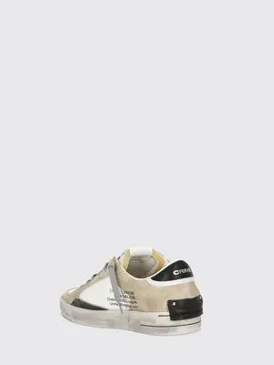 CRIME LONDON Sk8 Deluxe Used Leather Sneakers