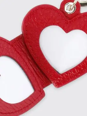 COCCINELLE Heart Charm Keyring