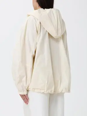 MEIMEIJ Oversized Hooded Polyester Bomber Jacket
