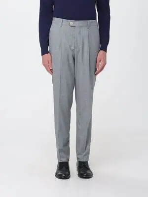 Brunello Cucinelli Virgin Wool Tailored Trousers - Grey