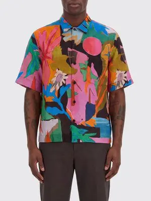 Paul Smith Printed Short Sleeve Shirt - Multicolor