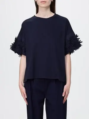 Meimeij Frill T-shirts For Women