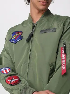 Alpha Industries Nylon Bomber Jacket
