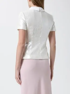 SELF-PORTRAIT Sequin Embroidered Short Sleeve Jacket