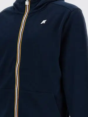 K-WAY Zip-up Hooded Jacket - Blue