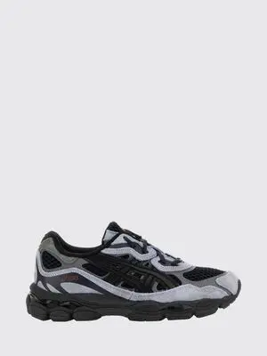Asics Gel-nyc Suede And Mesh Sneakers - Black