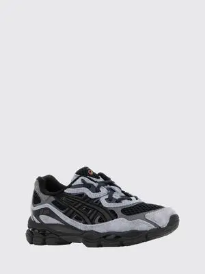Asics Gel-nyc Suede And Mesh Sneakers - Black