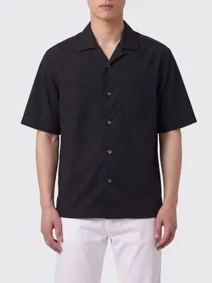 PAOLO PECORA Cotton Shirt - Black