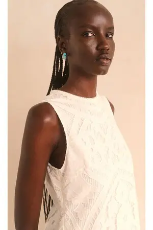 Saylor Margie Embroidered Shift Dress