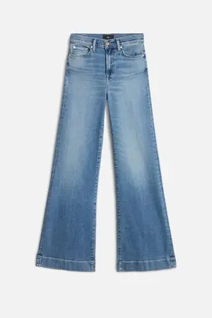 7 For All Mankind 7 For All Mankind Modern Dojo Flare Jeans - Aqua