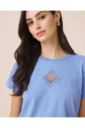 Splendid Embroidered T-shirts For Women