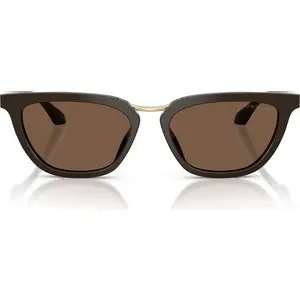 ARMANI Giorgio Butterfly Sunglasses - Brown/brown