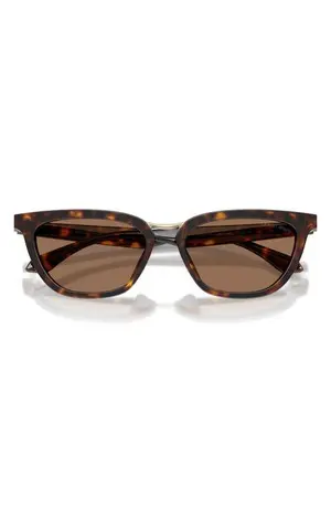 ARMANI Giorgio Butterfly Sunglasses - Havana/dark Brown