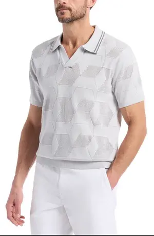 Robert Graham Short Sleeve Cotton Sweater