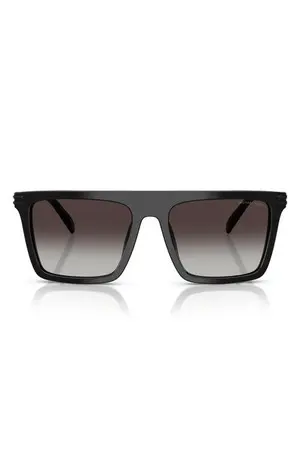Michael Kors Edgewater Sunglasses - Black/dark Grey Gradient