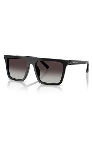 Michael Kors Edgewater Sunglasses - Black/dark Grey Gradient
