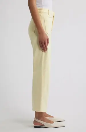 FRAME High Waist Patch Pocket Crop Jeans