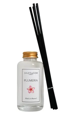 JULES & GEM HAWAII Reed Diffuser - Plumeria