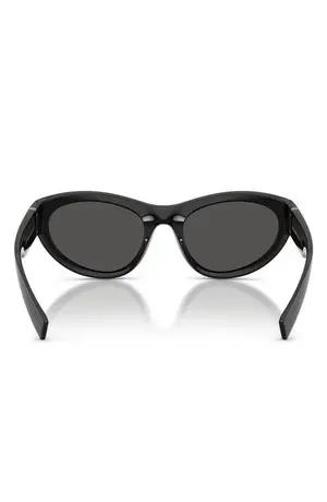 Dolce & Gabbana Cat Eye Sunglasses - Black/dark Grey