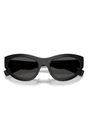 Dolce & Gabbana Cat Eye Sunglasses - Black/dark Grey