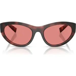 Dolce & Gabbana Cat Eye Sunglasses - Pink Havana/pink