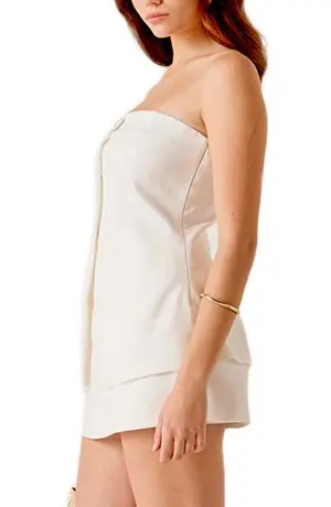 MARSY Long Strapless Top