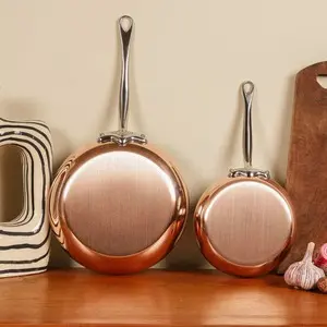 MAUVIEL M'3 S 3.2-qt Saute Pan With Lid