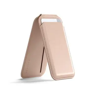 SATECHI Vegan-leather Magnetic Wallet Stand - Desert Rose