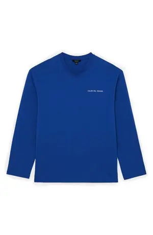 REISS Palma Long Sleeve Graphic Tee