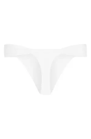 Hunkemoller Whitney High Leg Thong - Snow White