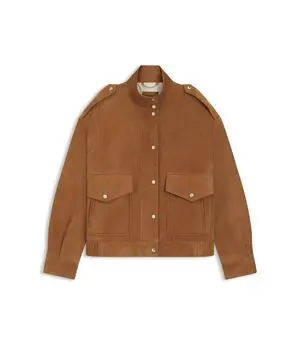 BOSS Suede Bomber Jacket