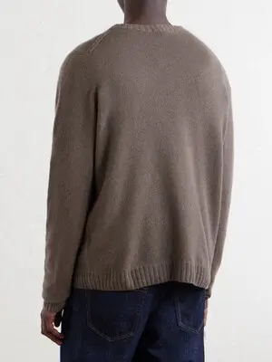 John Smedley Norfolk Recycled Cashmere And Merino Wool Blend Sweater - Brown