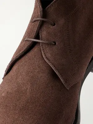 MORJAS Suede Chukka Boots - Brown