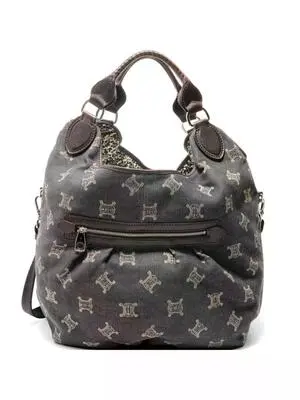 Celine Macadam Denim Handbag