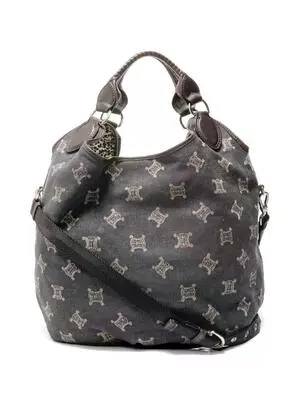 Celine Macadam Denim Handbag