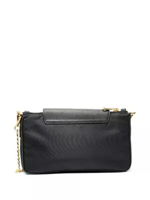 Prada Logo Plaque Flap Chain Shoulder Bag