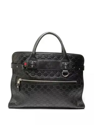 Gucci Leather Guccissima Tote Bag