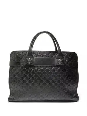 Gucci Leather Guccissima Tote Bag