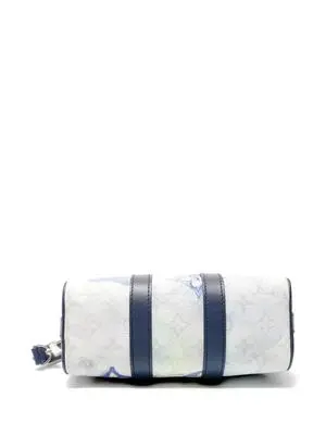LOUIS VUITTON Watercolor Monogram Keepall Xs Shoulder Bag - White